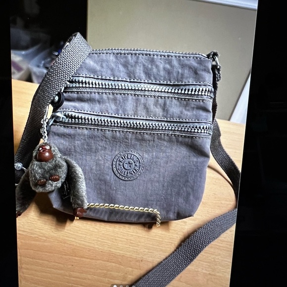 Kipling | Bags | Kipling Gray Small Crossbody Bag Fernando | Poshmark